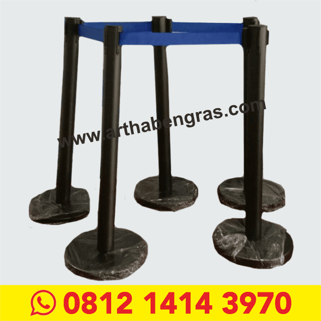 Tiang Antrian / Qline / Stand Barrier Berbagai Ukuran - Artha Bengras