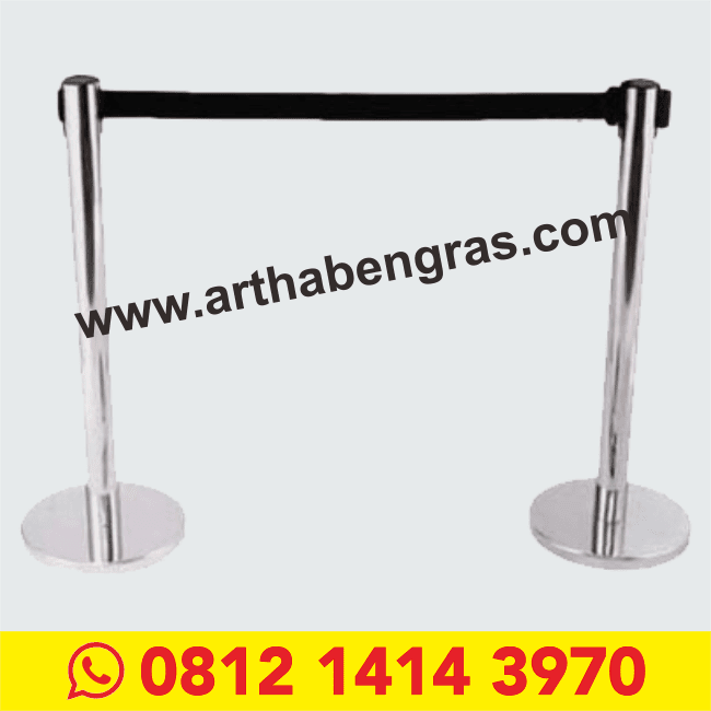 Tiang Antrian / Qline / Stand Barrier Berbagai Ukuran - Artha Bengras